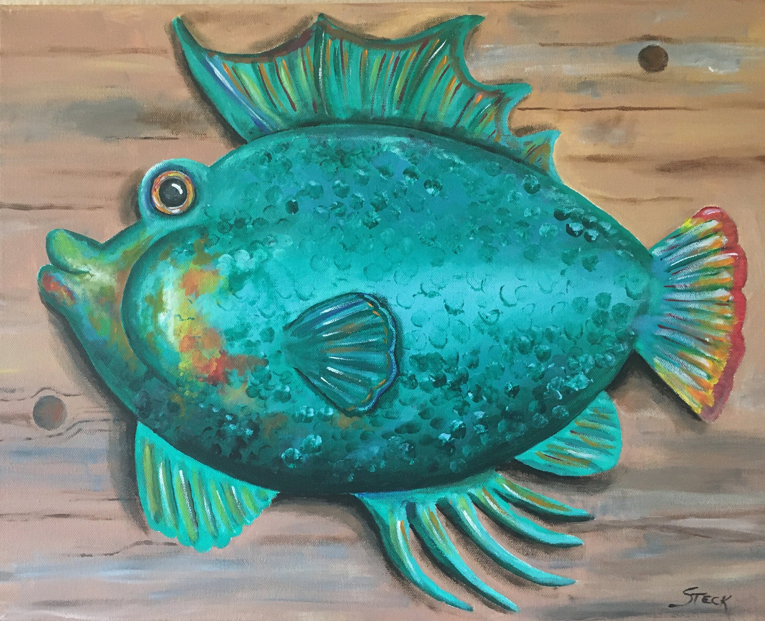 Catch of the Day.....fishing, Fishy, Fish Trophy, Funny Fish - Etsy