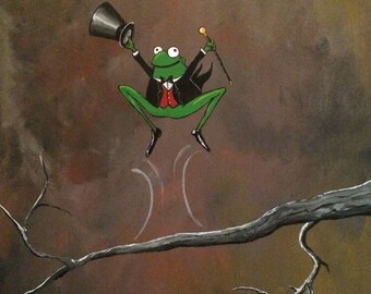 Vintage Fancy Dressed Lady Frog Figurines Set of 2 FIG899 - Etsy