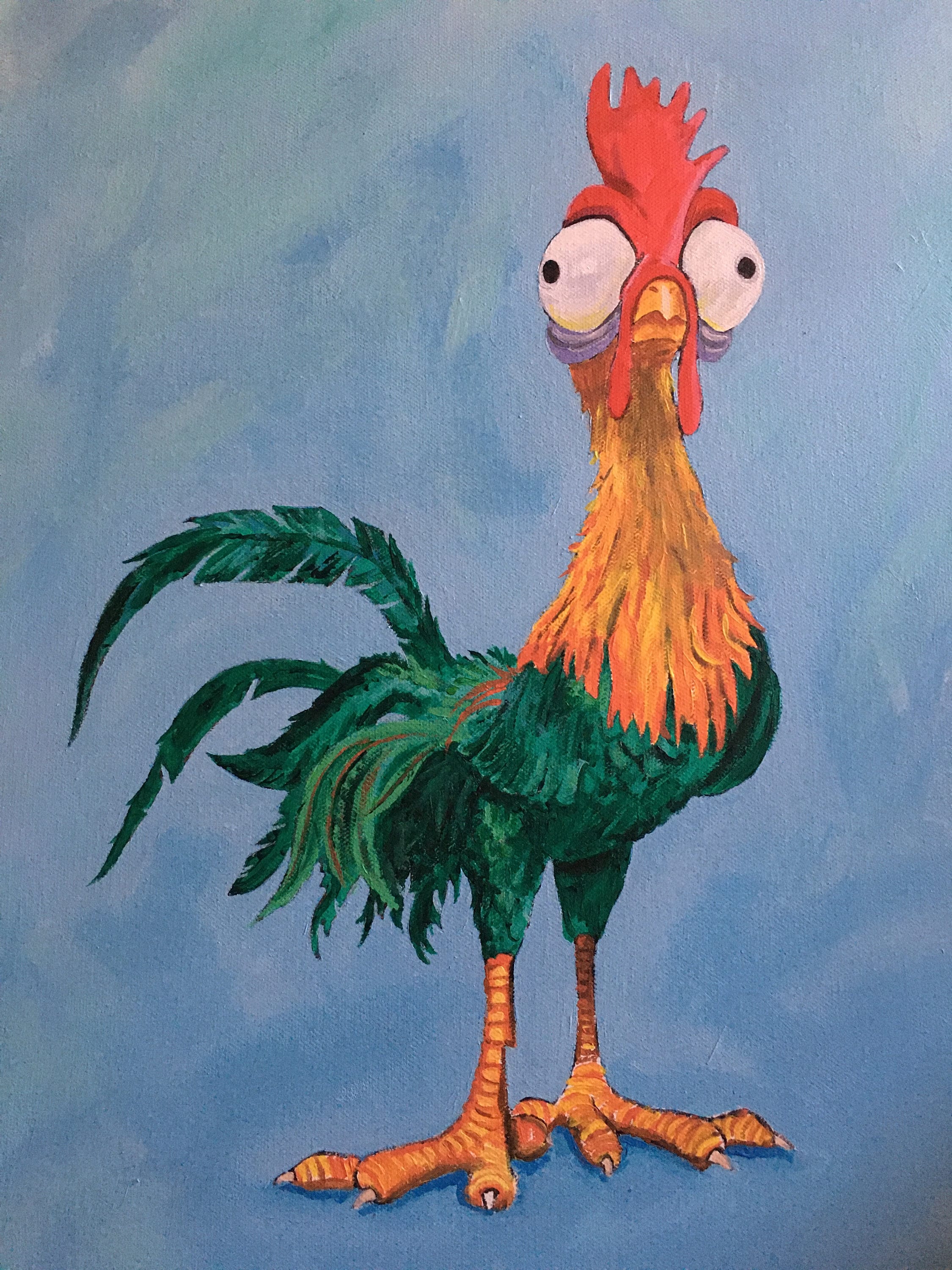 Rooster Confusion....moana, Disney, Hei Hei - Etsy