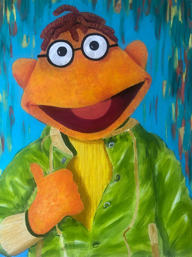 Scooter ....the Muppets, Kermit, Miss Piggy, Jim Henson - Etsy