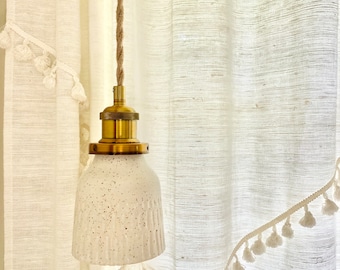 Artisan Handmade Ceramic Pendant Light - Etsy