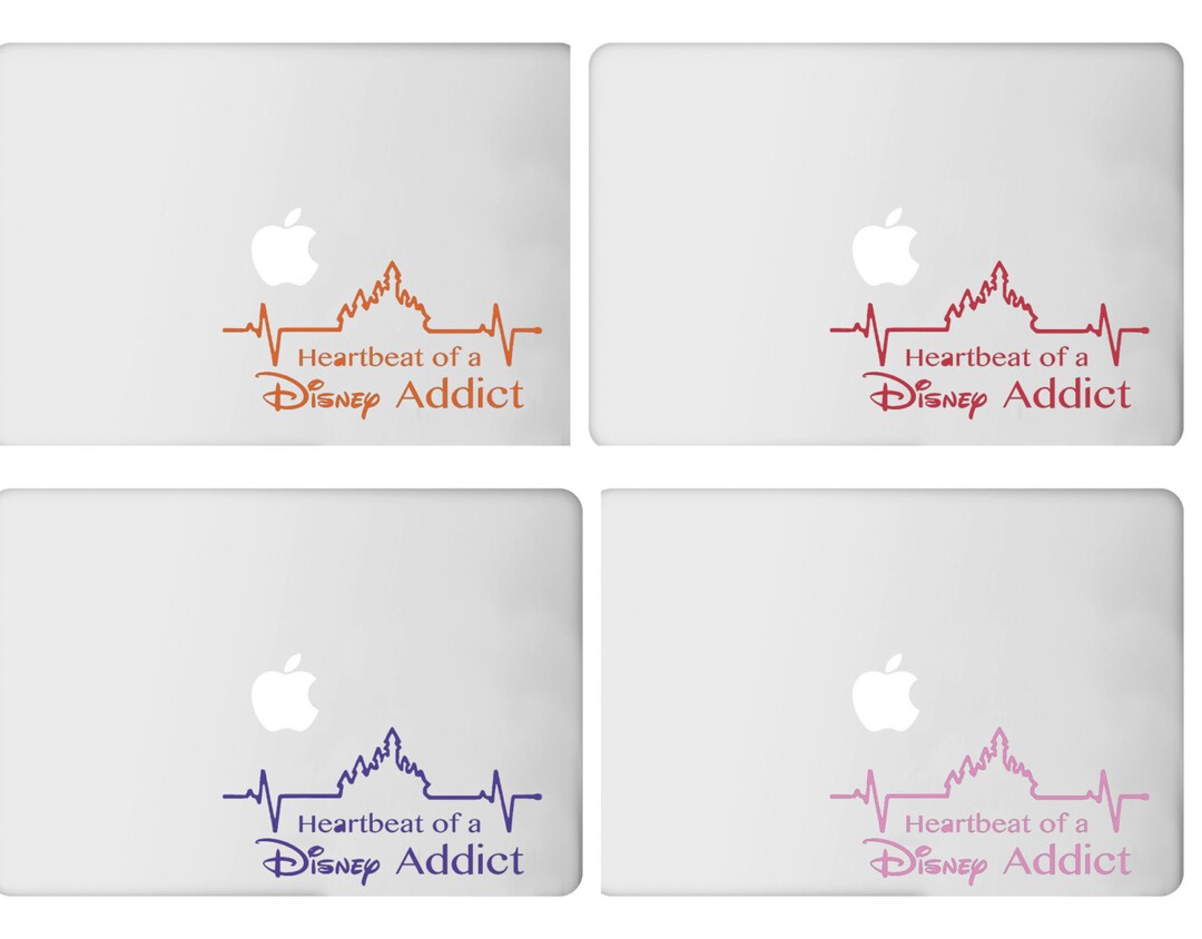 Heartbeat of a Disney Addict - Decal - Car - Mac - Mug - Etsy