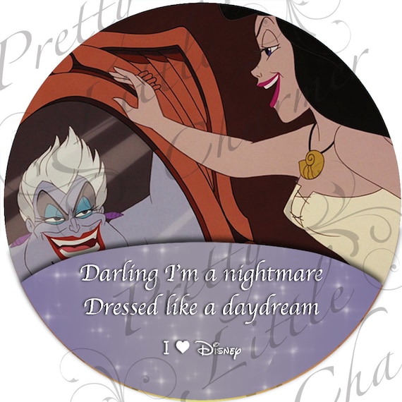 The Little Mermaid Disney Button | Etsy