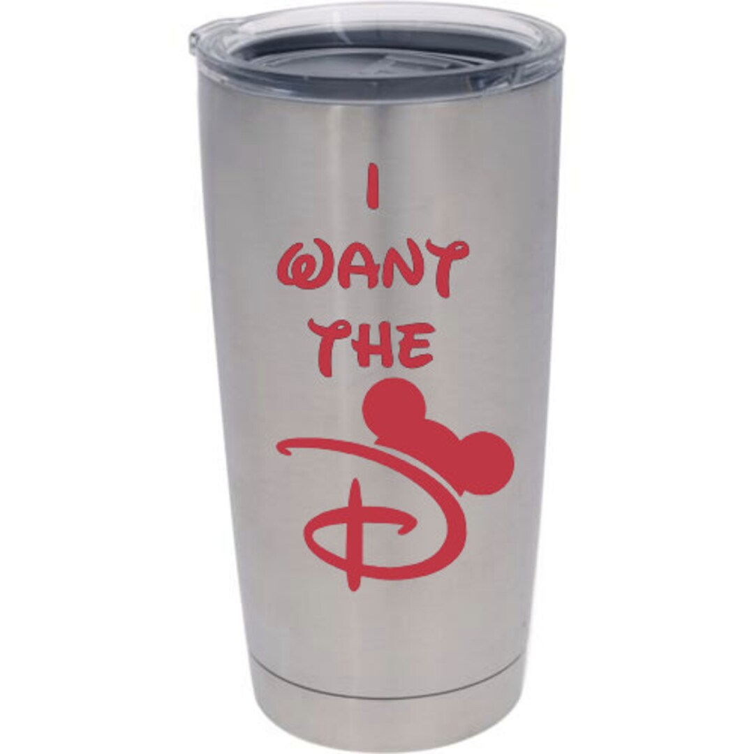 I Want the D Disney- Decal - Car - Mac - Mug Free Shipping - Etsy