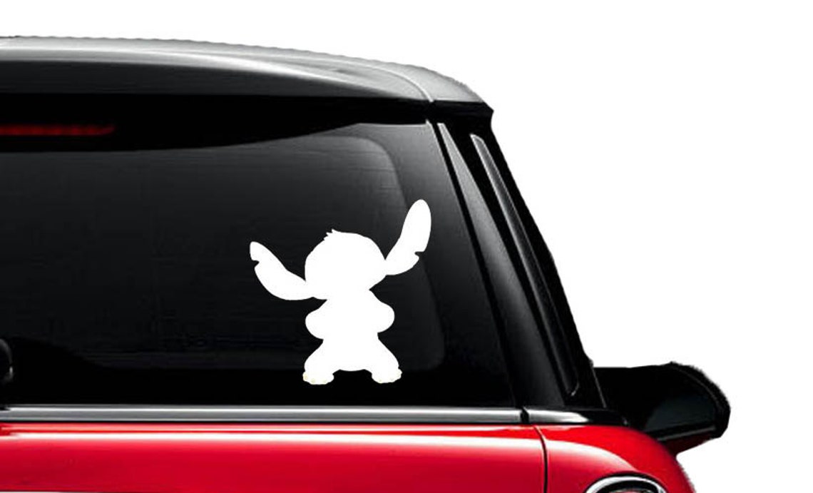 Stitch Lilo y Stich Calcomanía Coche Mac Taza - Etsy México