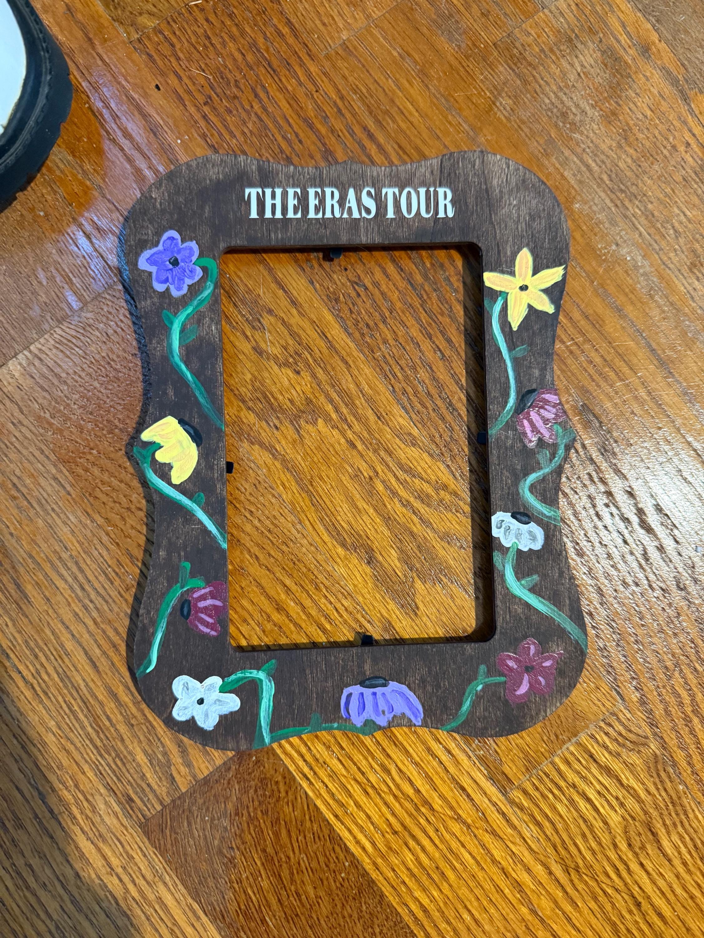 Flower Piano Picture Frame Surprise Songs Hand Painted - Etsy