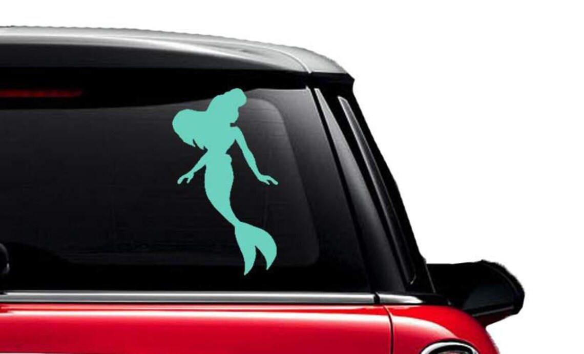 Little Mermaid Ariel Decal Car Mac - Etsy