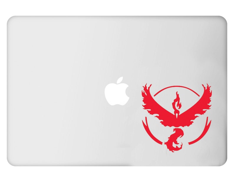 Team Valor Pokemon Go Moltres Decal Car Mac Mug - Etsy