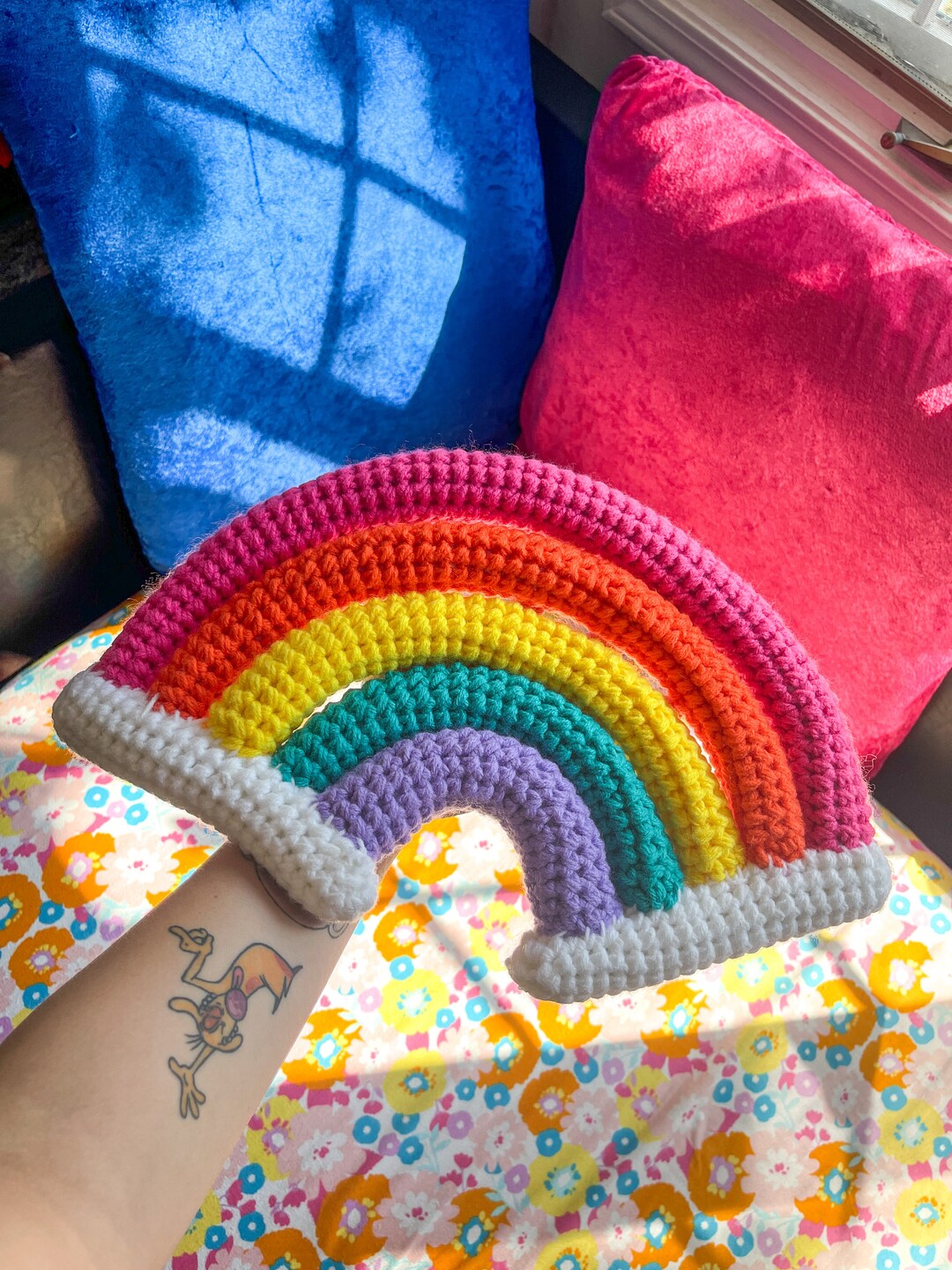 Rainbow Plushie Crochet Pattern - Etsy