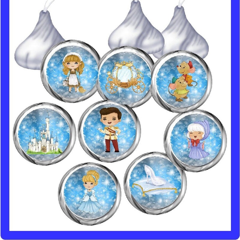 Cinderella Stickers - Etsy