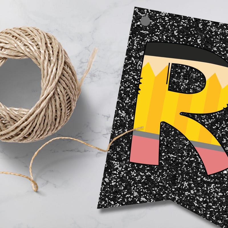 All About Me Pennant - Etsy