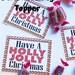 Holly Jolly Christmas Candy Bag Topper Printable - Etsy