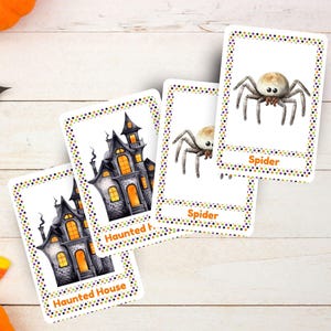Halloween Memory Matching Game Printable Kids Activity, Classroom ...