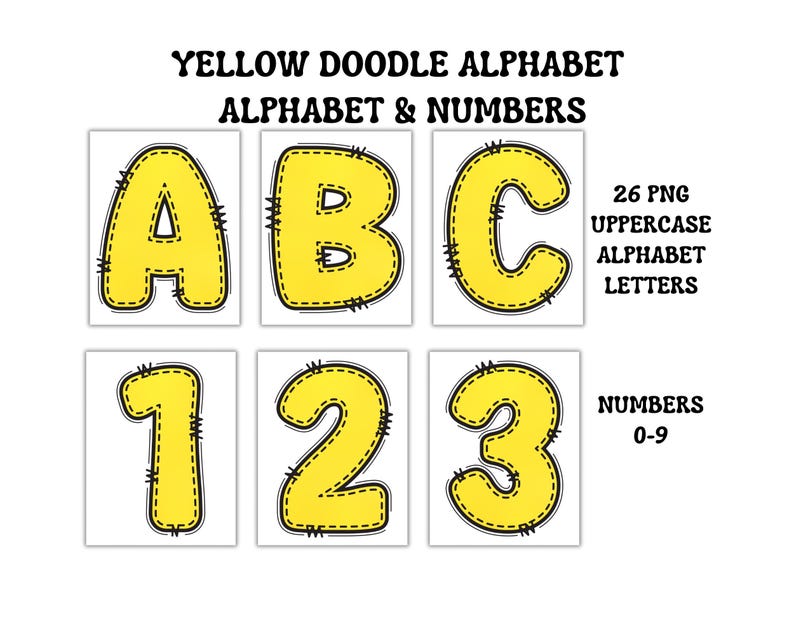 Primary Colors Alphabet Clip, Doodle Letters Png Clip Art Alphabet ...