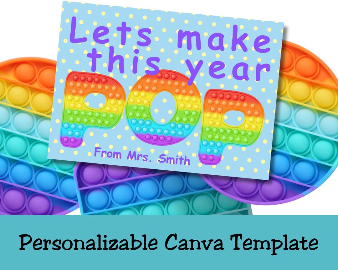Let’s Make This Year Pop First Day of School Gift From Teacher Treat ...
