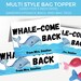 Whale-come Back First Day of School Gift From Teacher Treat Tag ...