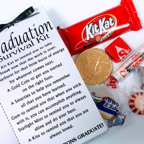 Graduation Survival Kit - Etsy