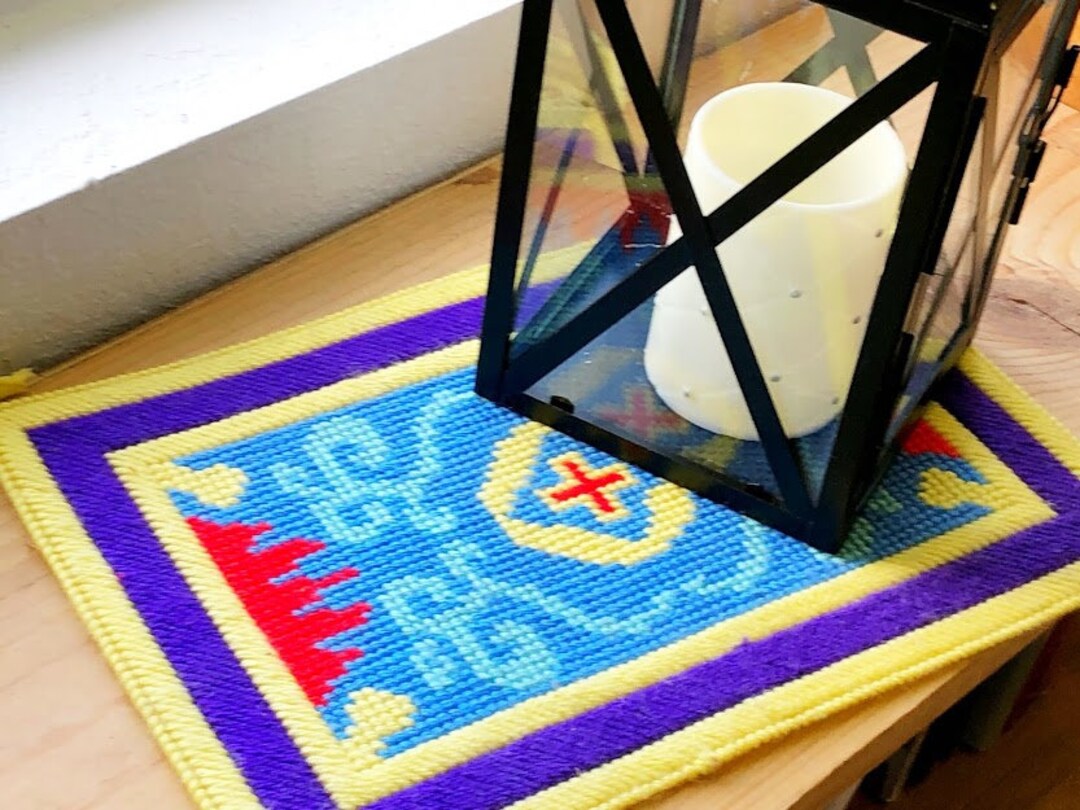 Magic Carpet Plastic Canvas Pattern - Etsy