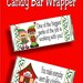 Christmas Co-worker Candy Bar Wrapper Printable - Etsy