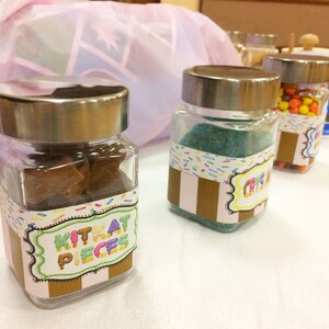 Printable Ice Cream Topping Labels - Etsy