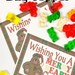 Merry Beary Christmas Bag Topper Printable, Gummy Bear Holiday Treat ...