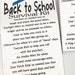 Back to School Party Favor, First Day of Class Student Gift, Teacher ...