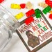 Merry Beary Christmas Bag Topper Printable, Gummy Bear Holiday Treat ...