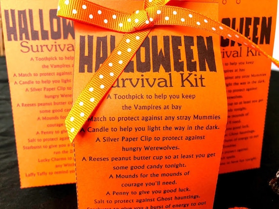 Candy Zombie Survival Kit Diy