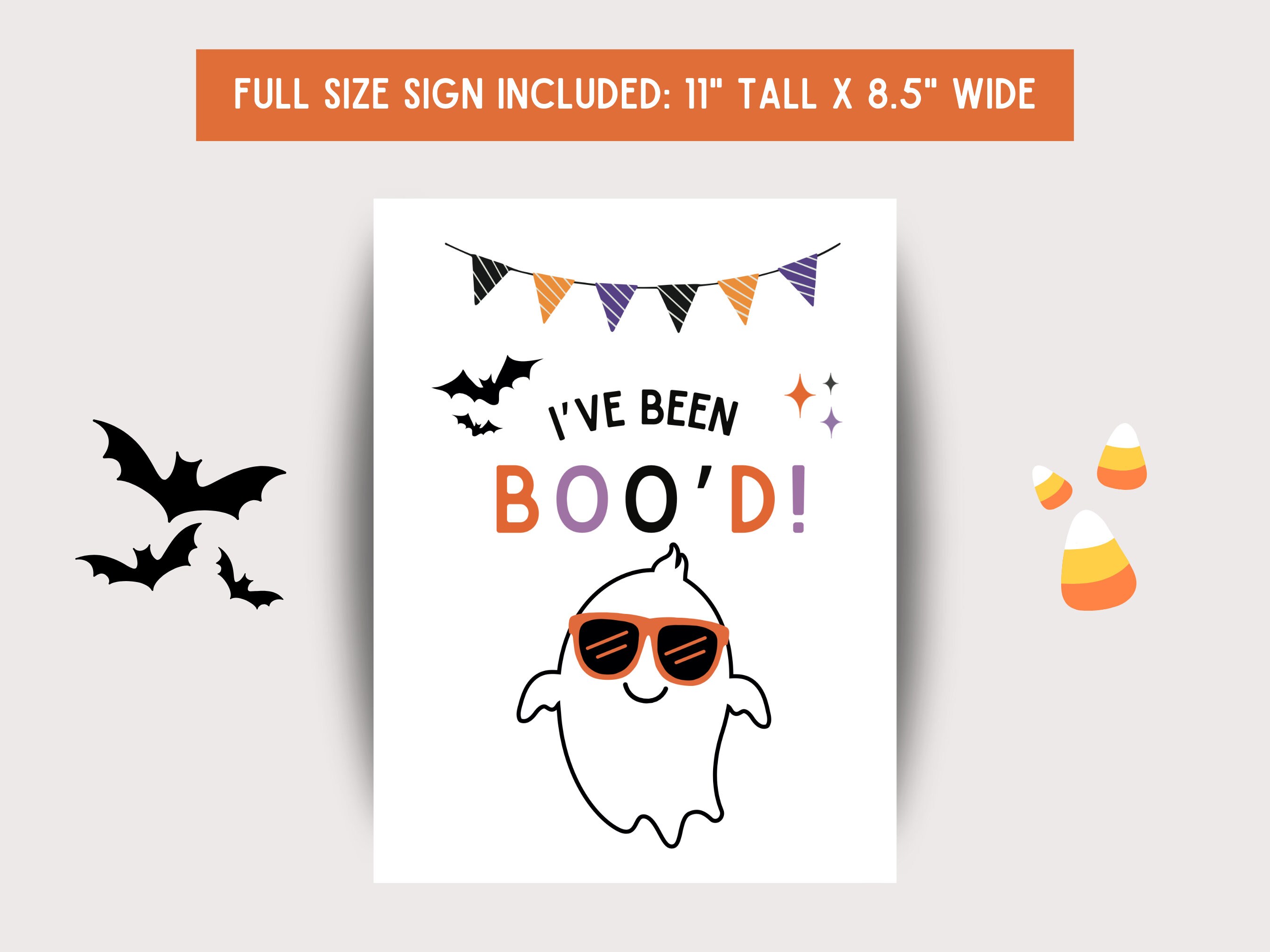 You've Been Booed | I've Been Boo'd Printable | Boo Coworker Game ...
