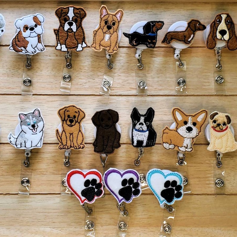 Dog Badge - Etsy UK