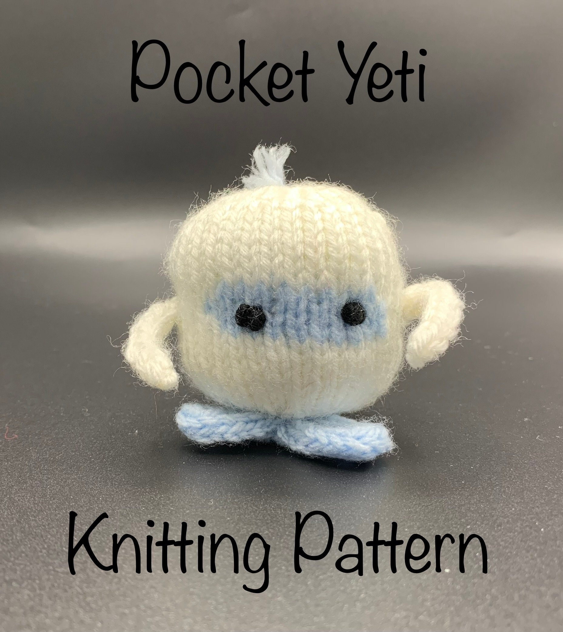 Pocket Yeti - Knitting Pattern - Etsy