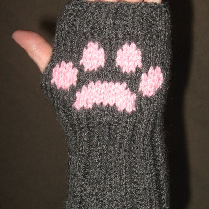 Kitten Mittens - Etsy