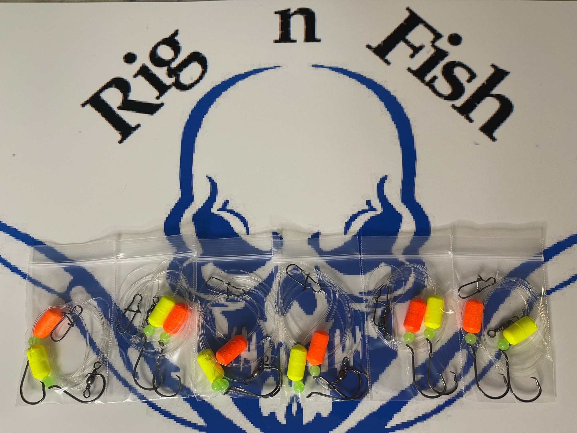 6 Surf / Pier Fishing Rigs: Pompano, Whitings, Croakers, Snappers ...