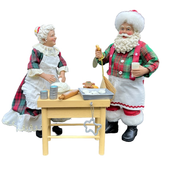 Baking Santa Figurine - Etsy