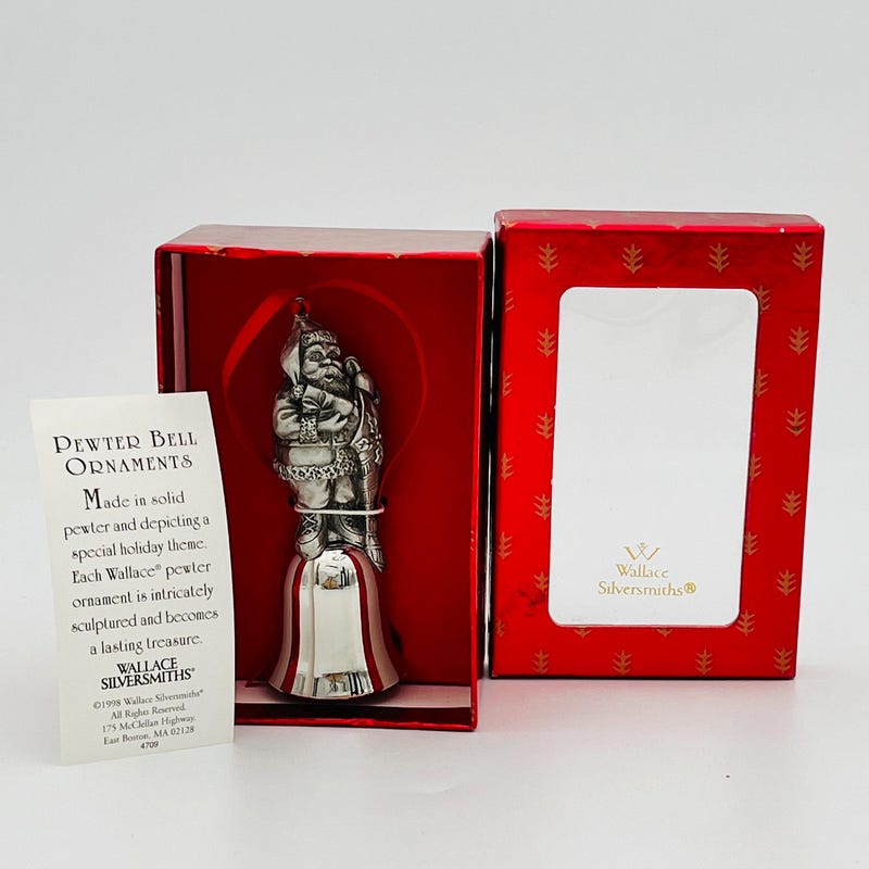 Pewter Bells - Etsy
