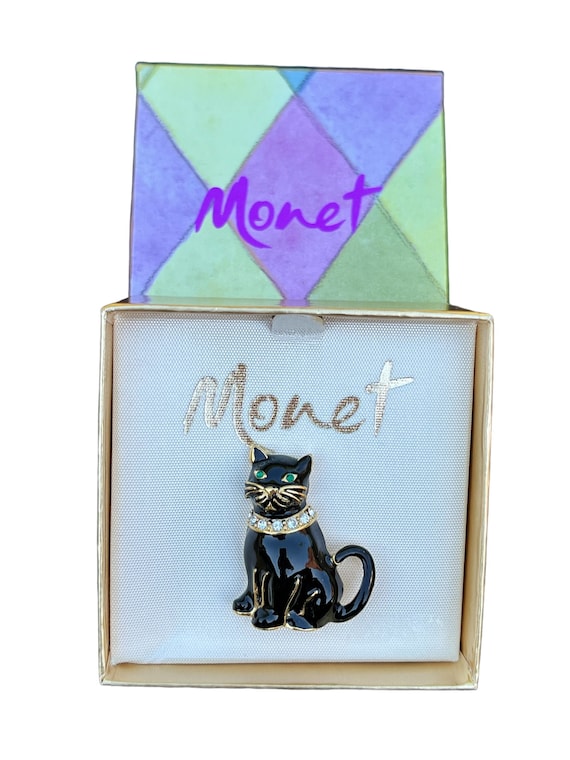 vintage monet enamel - Gem