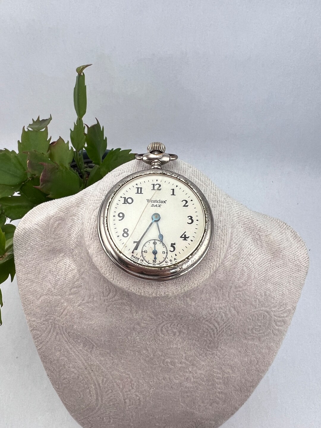 Westclox Dax Working Pocket Watch 1930s - Etsy