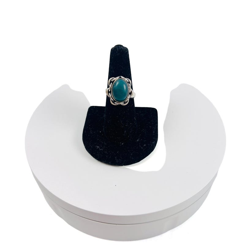 Green Stone Ring - Etsy