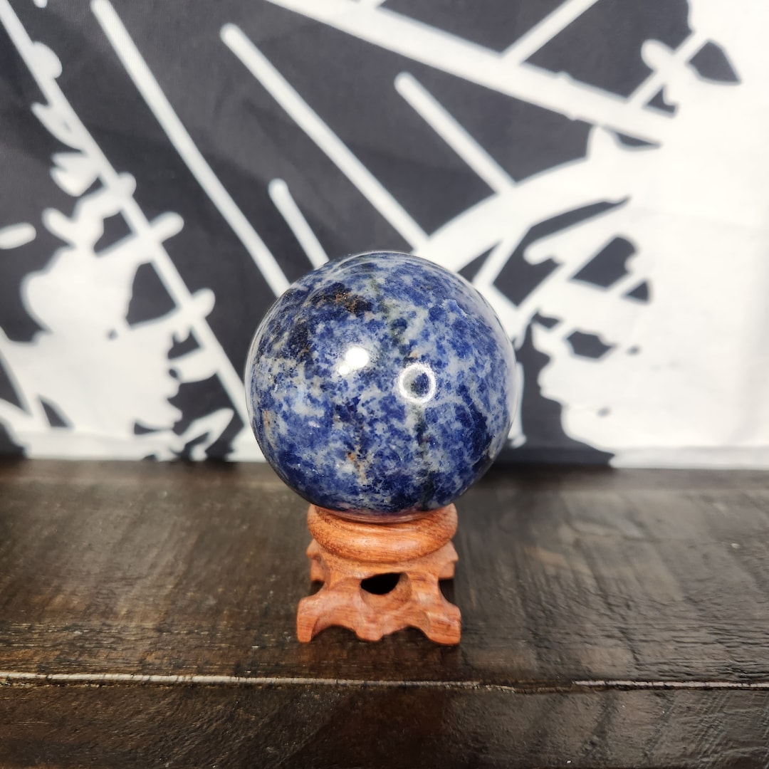 Small Wooden Sphere Stand, Crystal Ball Holder (sphere Not Included) - Etsy