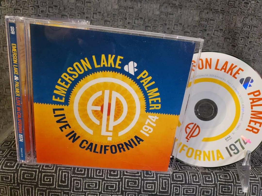 Emerson Lake and Palmer CD - Live in California 1974 - ELP Prog Rock ...
