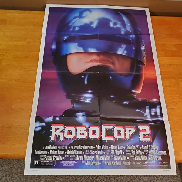 Robocop 2 Poster - Etsy