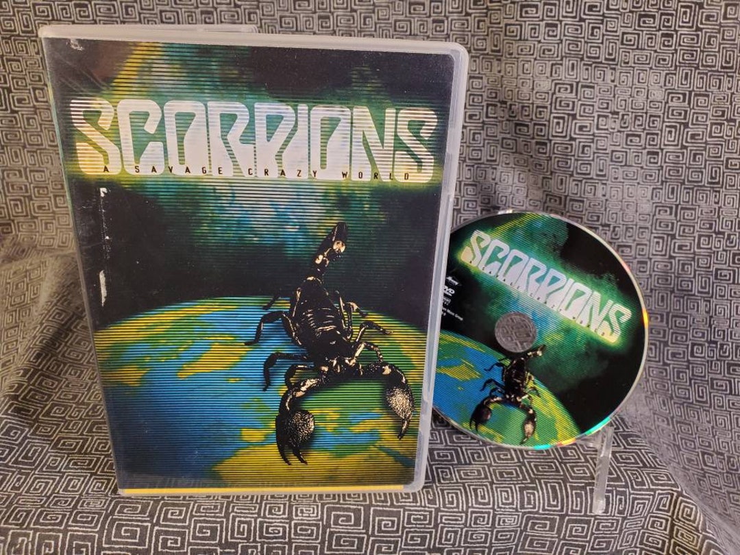 The Scorpions DVD Savage Crazy World Concert and Music Videos - Concert ...