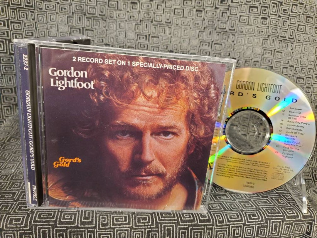 Gordon Lightfoot Greatest Hits Cd Gord's Gold 2 Lps on 1 Compact Disc ...