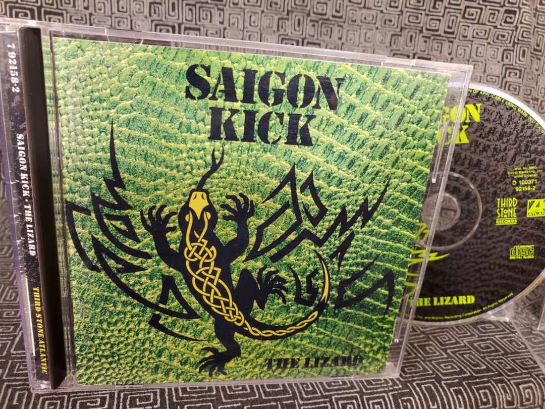 Saigon Kick CD the Lizard - 90's Hard Rock 1992 - Etsy