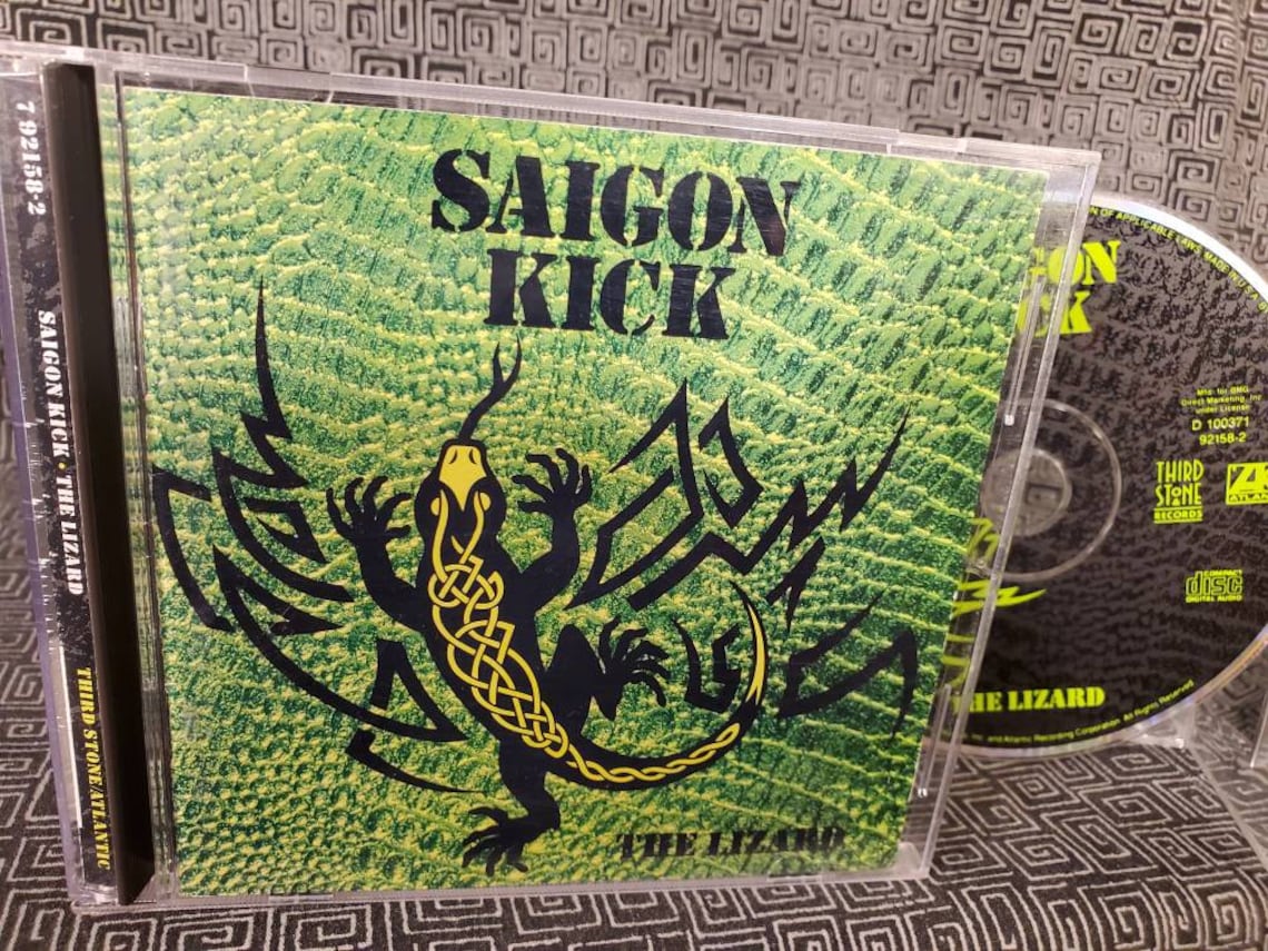 Saigon Kick CD the Lizard - 90's Hard Rock 1992 - Etsy