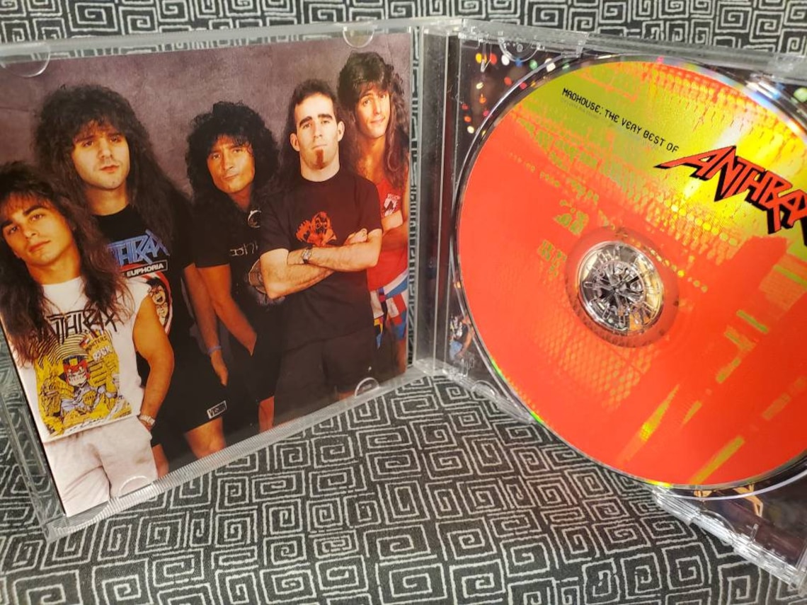 Anthrax Greatest Hits CD Madhouse the Very Best of | Etsy