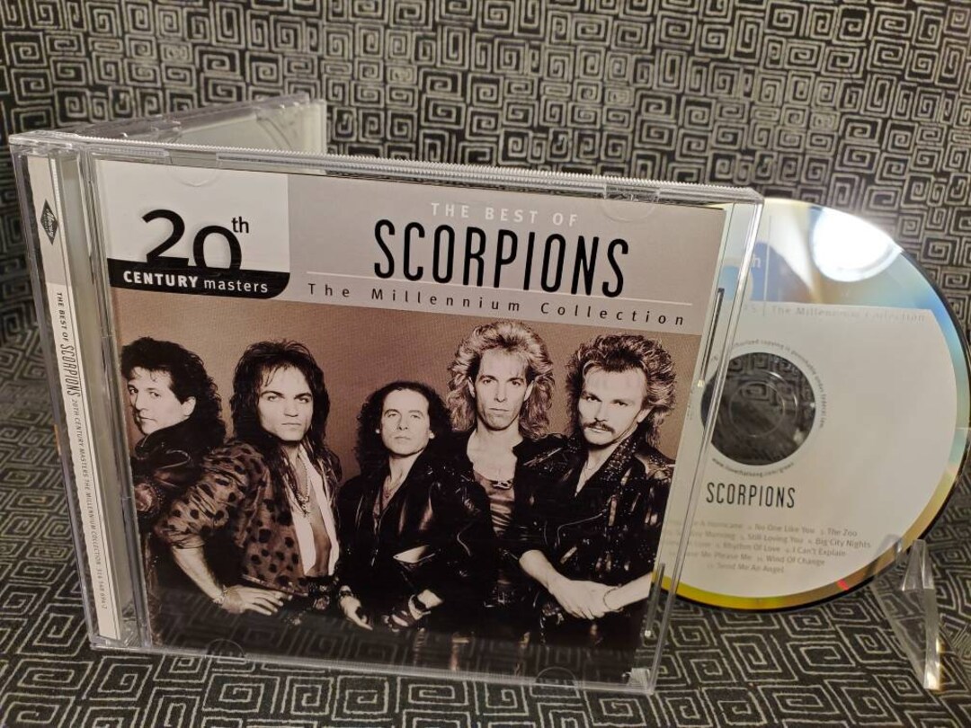 Scorpions CD - the Millennium Collection - Best of Greatest Hits - Etsy