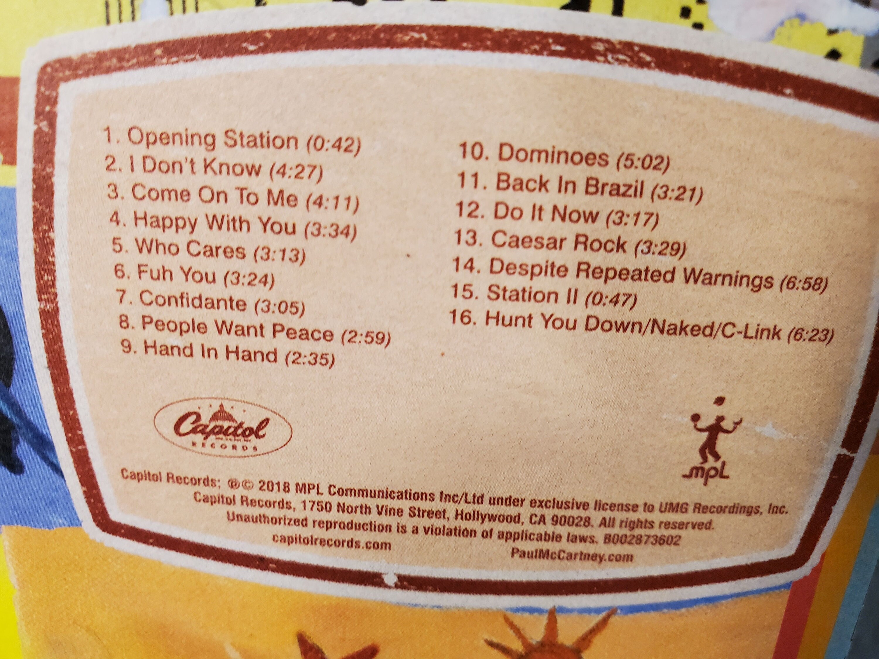 Paul Mccartney CD Egypt Station - Wings and Beatles Singer - - Etsy