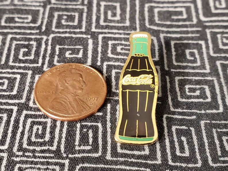 Coca Cola Bottle Enamel Pin Coke Bottle Coke Pin Drink - Etsy