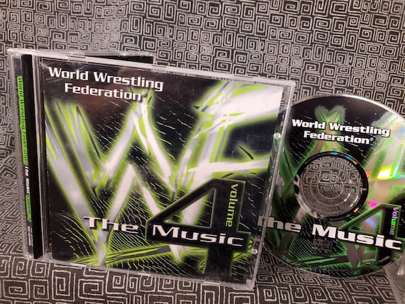 WWF Music CD Volume 4 the Music Wrestling Entrance Music - Etsy